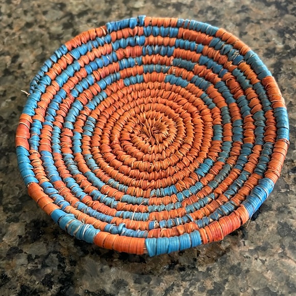 Accents | Native American 4 Shallow Woven Basket Southwestern Style ...